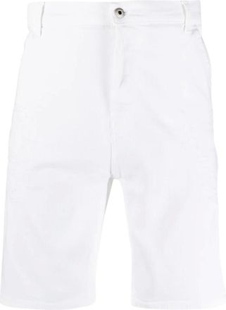 Dondup Homme, Shorts, Blanc, Taille: W38 Bermuda Denim