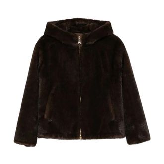 Ermanno Scervino Jacke im Shearling-Look mit Futter - - Jackets - Damen - Braun - S