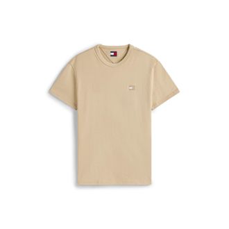 Tommy Jeans T-Shirt f&uuml;r Herren,Abzeichen (Beige)