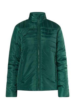 Mymo Leicht wattierte Jacke Damen dunkelgr&uuml;n