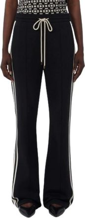 Max Mara Femme, Pantalons, Noir, Taille: 42 FR Pantalon &agrave; Cordon de Serrage