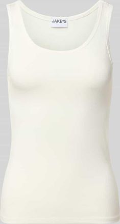 Jake*s Casual Slim Fit Top aus Modal-Mix