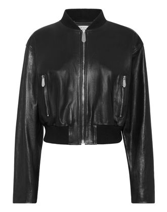 Philipp Plein Lederblouson Signature