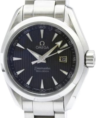 Omega Pre-owned Seamaster 231.10.30.61.06.001 Armbanduhr - - Pre-owned - Damen - Schwarzk - ONE SIZE
