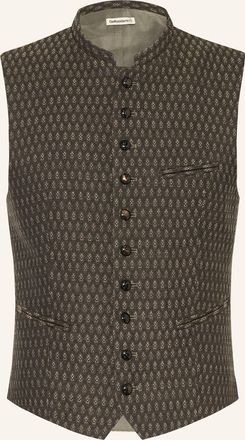 Gottseidank Gottseidank Trachtenweste Konstantin Extra Slim Fit gruen