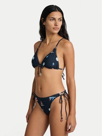 Seafolly Bikini-Oberteil Beach Club 31474-303 Dunkelblau