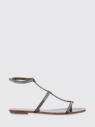 Pedro Garcia Sandales &agrave; Talons Femme couleur Olive