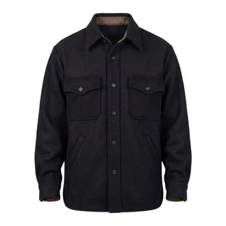 Fortela Ringo Overshirt - - Shirts - Herren - Schwarzk - M
