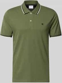 Champion Slim Fit Poloshirt mit Label-Stitching