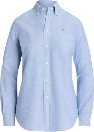 Polo Ralph Lauren Femme, Blouses et Chemises, Bleu, Taille: 40 FR Chemise Oxford Iconic Stretch Slim Fit