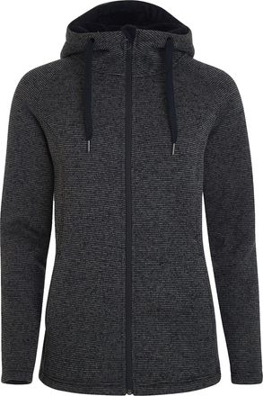 ELKLINE Damen Fleecejacke Fireplace 2014091, Gr&ouml;&szlig;e:40, Farbe:anthra - black