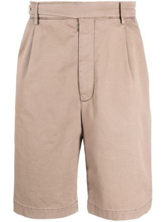 Brunello Cucinelli bermuda en coton - BROWN