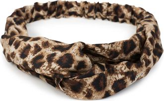 styleBREAKER Haarschmuck Haarband mit Leo Print