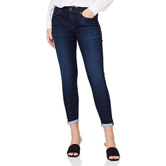 Mavi Damen LEXY Skinny Jeans,, per pack Blau (deep sateen glam 26682), W27/L27 (Herstellergröße: 27/27)