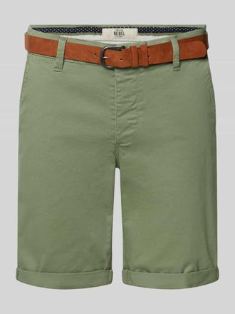 Redefined Rebel Regular Fit Chino-Shorts mit G&uuml;rtel Modell MIKE