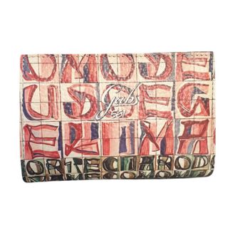 Gabs Reise-Geldb&ouml;rse mit Rei&szlig;verschluss aus Leder im Reisemotiv - - Accessories - Damen - Mehrfarbig - ONE SIZE