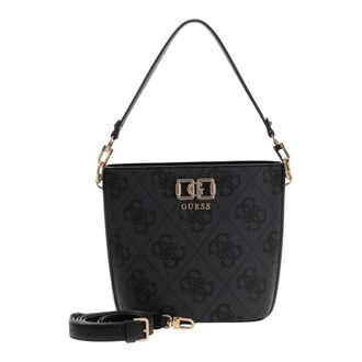 Guess Karnilla Logo Bucket - - Bags - Damen - Grau - ONE SIZE
