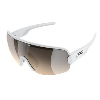 Poc Aim Lunettes de Soleil, Blanc hydrog&egrave;ne/Trail Clair/Partly Sunny Silver, Taille Unique Mixte