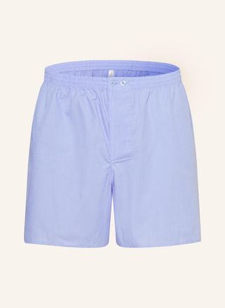 Zimmerli Web-Boxershorts Fil &Agrave; Fil Cotton blau