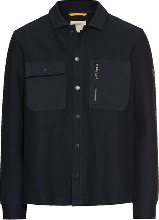 Camel Active Herren Sweat-Overshirt mit Brusttaschen Dunkelblau menswear-3XL