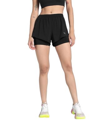 Puma Puma W Run Velocity 2-in-1 Damen-Shorts, gewebt, 7,6 cm