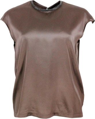 Fabiana Filippi Top - Braun