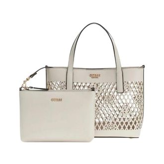 Guess Letty 2 in 1 Mini Tote - - Bags - Damen - Wei&szlig; - ONE SIZE