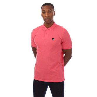 Weekend Offender Barnum Poloshirt f&uuml;r Herren, kurz&auml;rmlig (Rosa)