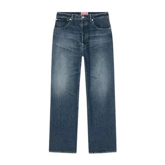 Kenzo Blaue Relaxed Fit Vintage Jeans - - Trousers - Herren - Blau - W33