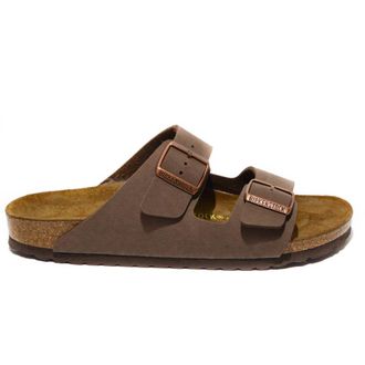 Birkenstock unisex, Chaussures, Brun, Taille: 40 EU Claquettes en Cuir Marron
