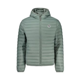 North Sails Lang&auml;rmlige Jacke mit Kapuze - - Jackets - Herren - Gr&uuml;n - M