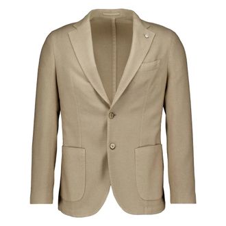 Lubiam Homme, Vestes, Beige, Taille: XL Beige Colberts 55507 2887