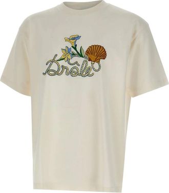 Dr&ocirc;le de Monsieur Homme, Tops, Blanc, Taille: XL Dr&ocirc;le Shell T-shirt