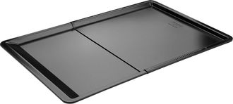 Dr. Oetker Back- und Plätzchenblech verstellbar 37-52 cm TRADITION, Herdbackblech mit Antihaftbeschichtung, rechtechiges Kuchenblech mit ausgezeichneter Wärmelei