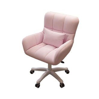 Generic IPSU Drehbarer Zimmerstuhl, 360&deg; drehbarer Schreibtischstuhl, h&ouml;henverstellbarer, bequemer Heimb&uuml;rostuhl mit Rollen, Armlehnen und Lordosenst&uuml;tze, erg