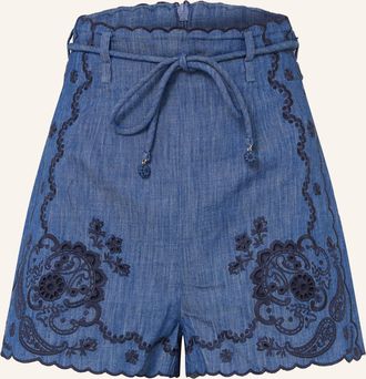 Zimmermann Jeansshorts Aster blau