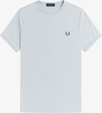 Fred Perry Softes T-Shirt aus Baumwolle mit Logo-Stickerei in
