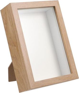 Amosfun 1pi&egrave;ce Cadre Photo Bois Cr&eacute;atif Pour Sp&eacute;cimens Et Fleurs S&eacute;ch&eacute;es Support Stable Pour D&eacute;coration De Bureau Maison