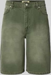 Woodbird Straight Leg Jeansshorts im 5-Pocket-Design Modell Rami