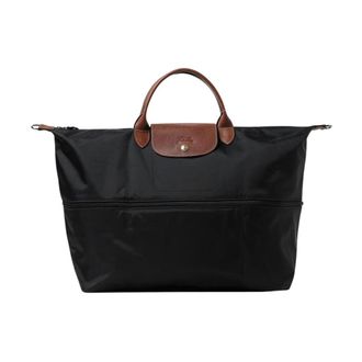 Longchamp Femme, Sacs, Noir, Taille: ONE Size Le Pliage Grand Sac Cabas