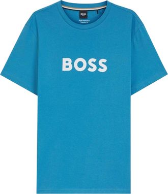 HUGO BOSS T-Shirt f&uuml;r Herren, Baumwolle (T&uuml;rkis/Aquablau)