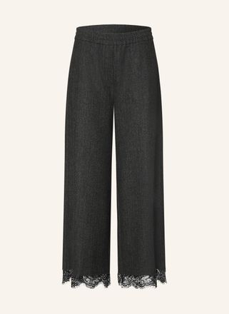 Cambio Cambio 7/8-Hose Aveline Mit Spitze grau