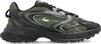 Lacoste baskets à lacets - Vert