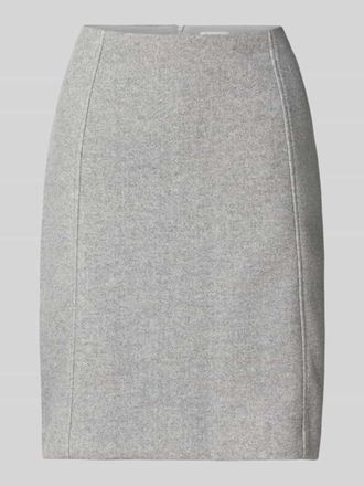 Christian Berg Knielanger Rock mit Nahtrei&szlig;verschluss