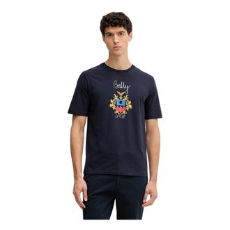 Bally Oberteile > T-Shirts - - Tops - Herren - Blau - S