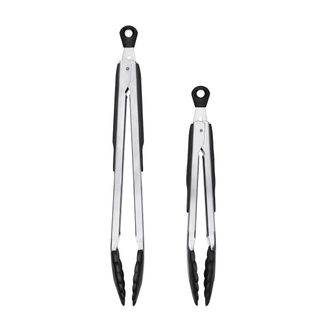 Oxo Good Grips 2-Piece Tongs with Nylon Heads Set