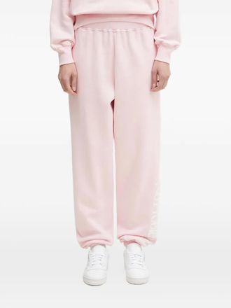Aries elastic-waistband track pants - Rosa