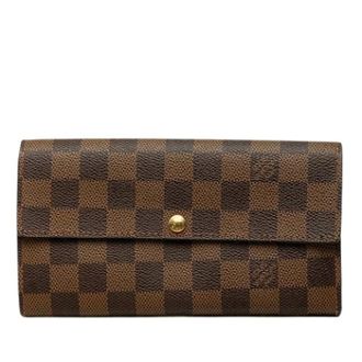 Louis Vuitton Porte-monnaie Pre-owned - Femme - Pre-owned - Brun - Taille: ONE Size
