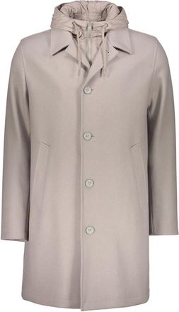 Herno Homme, Manteaux, Gris, Taille: 3XL Manteau Rembourré