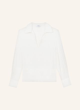 Reiss Reiss Blusenshirt Orla Mit Seide weiss